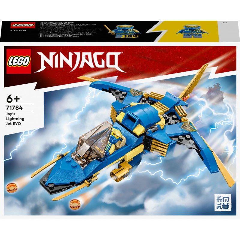 Konstruktorius LEGO NINJAGO JAY’S LIGHTNING JET EVO - ermitazas.lt