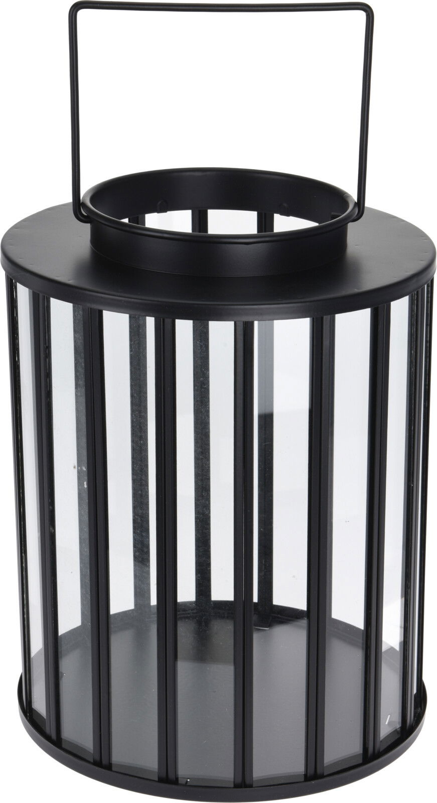 Metalinis žibintas, juodos sp., 20 x 25 cm - ermitazas.lt