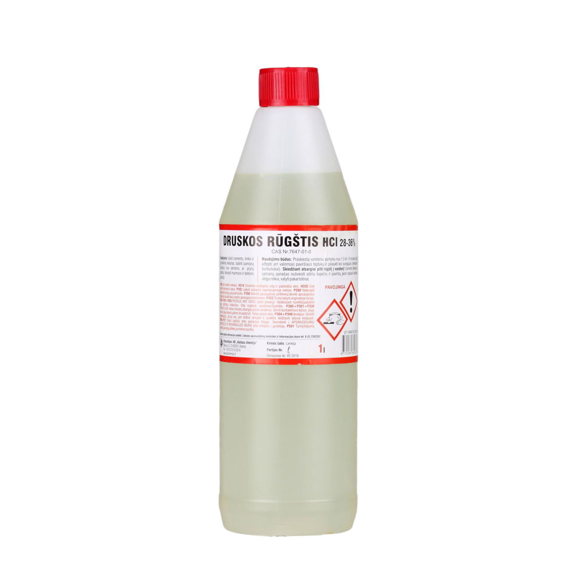 Druskos rūgštis, 1 l - ermitazas.lt