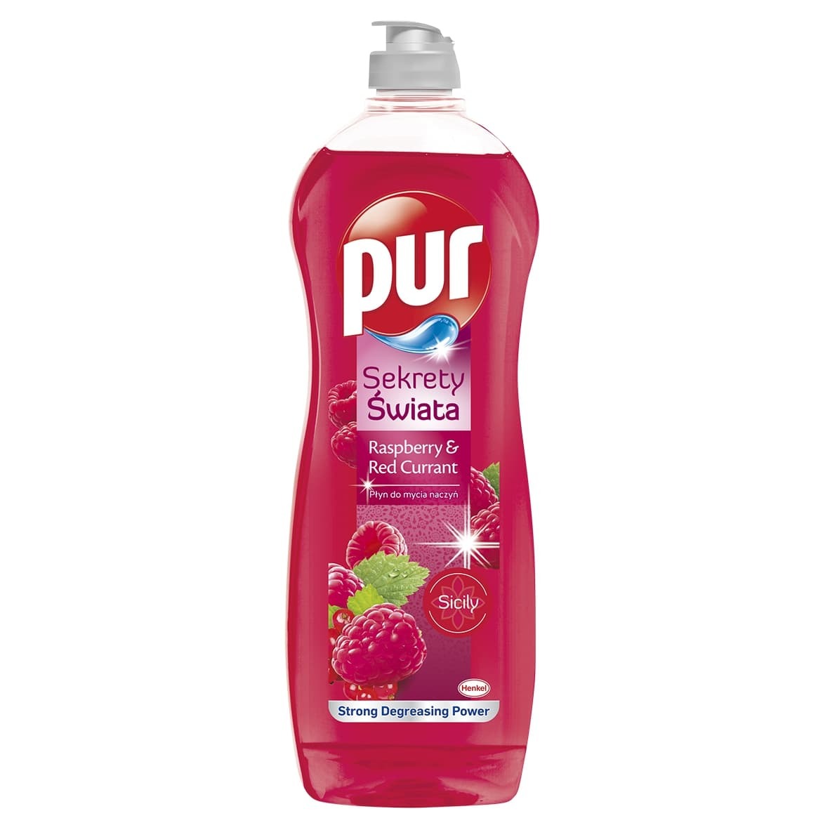 Indų ploviklis PUR Power Raspberry, 750 ml - ermitazas.lt