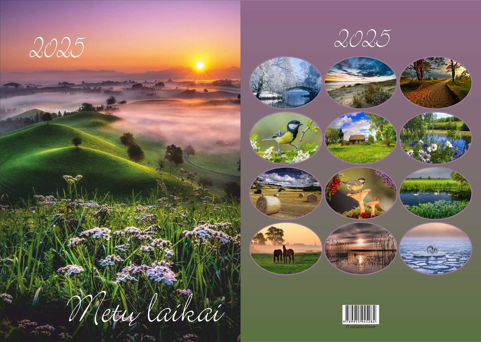 Kalendorius 2025 METŲ LAIKAI - ermitazas.lt
