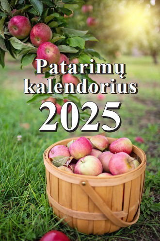 Kalendorius 2025 PATARIMŲ - ermitazas.lt