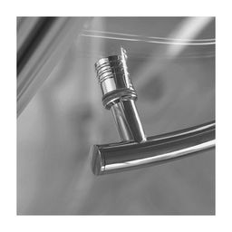 Dušo kabina ROTH AUSTIN, 90 x 90 x 195 cm, pusapvalė - ermitazas.lt