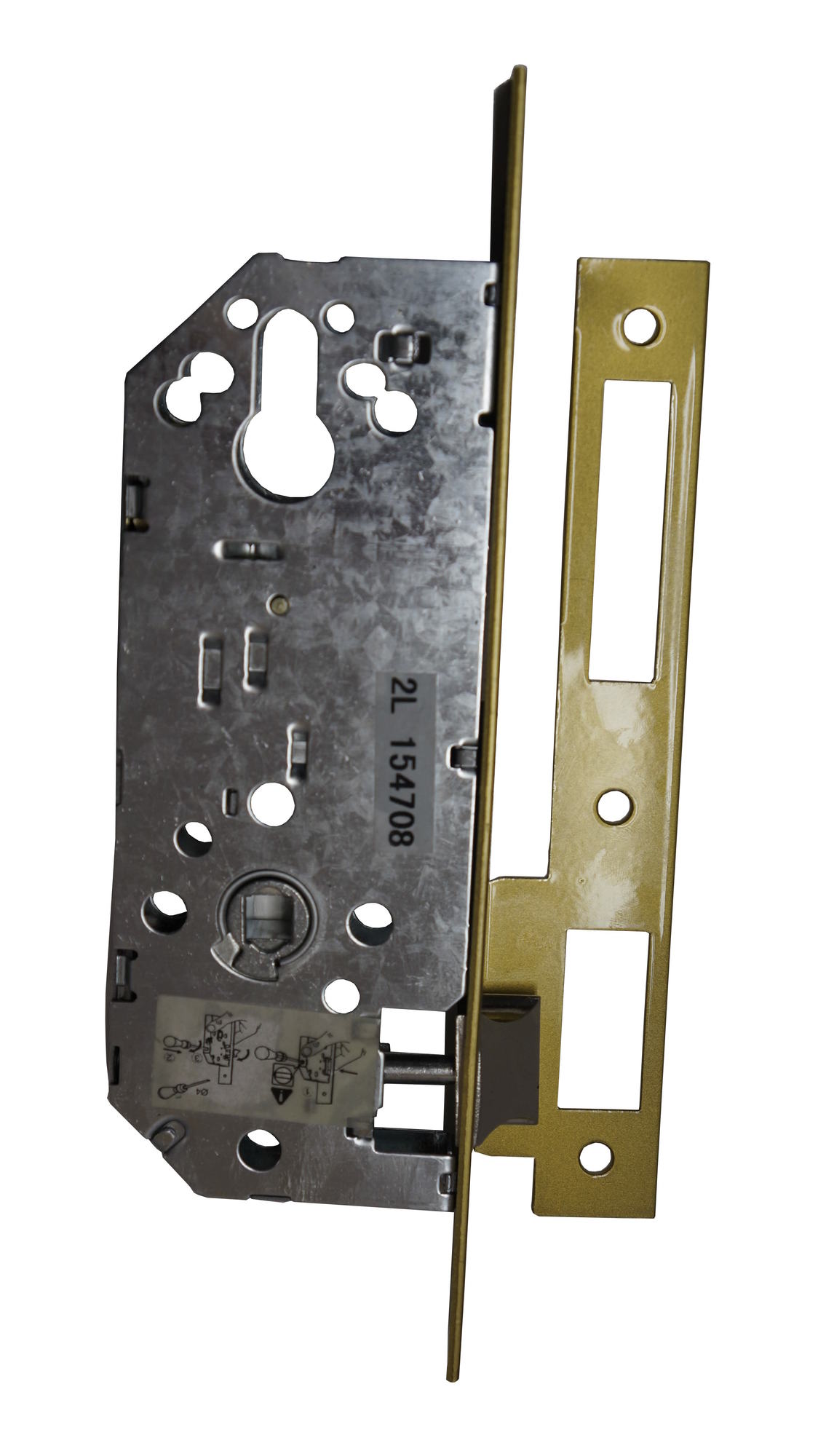 Įleidžiama spyna TESA 85-40 mm, žalvario sp. - ermitazas.lt