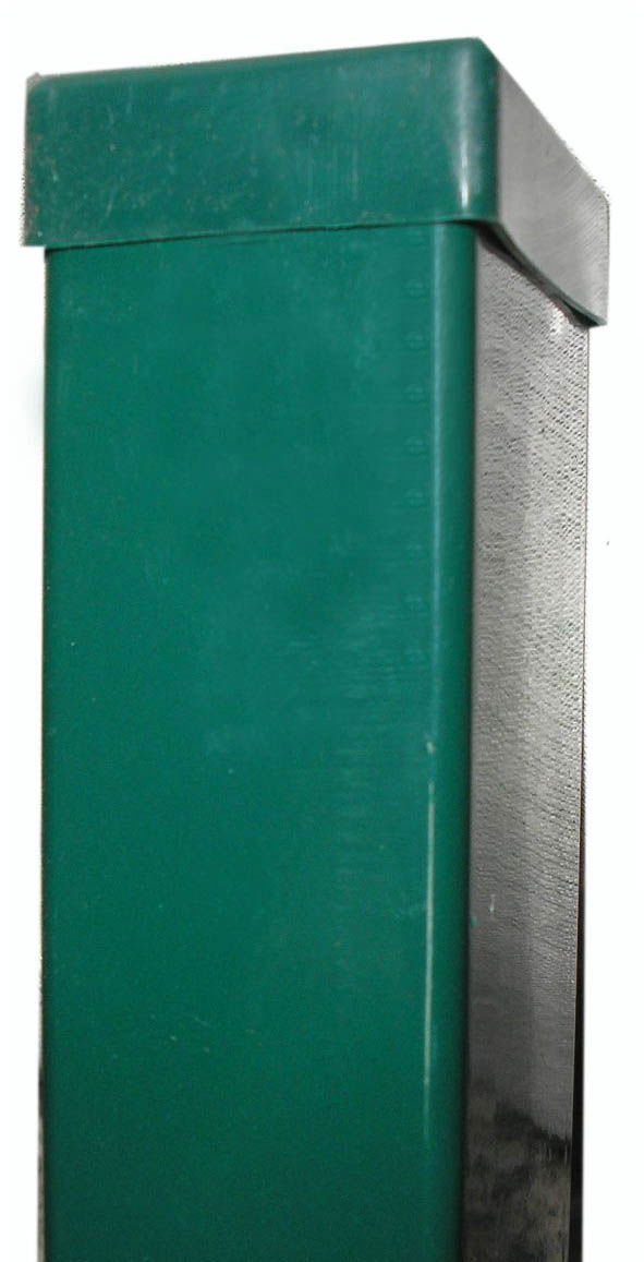 Tvoros stulpas, 40x60x1700, žalios spalvos - ermitazas.lt