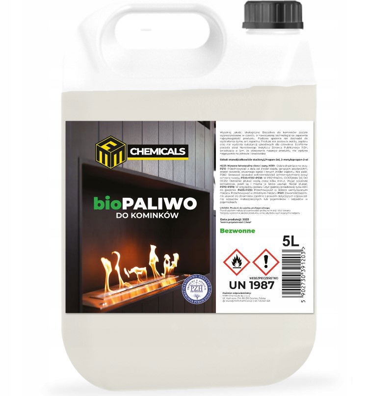 Skystis biožidiniams, bioetanolis MRM CHEMICALS Premium, 5 L - ermitazas.lt