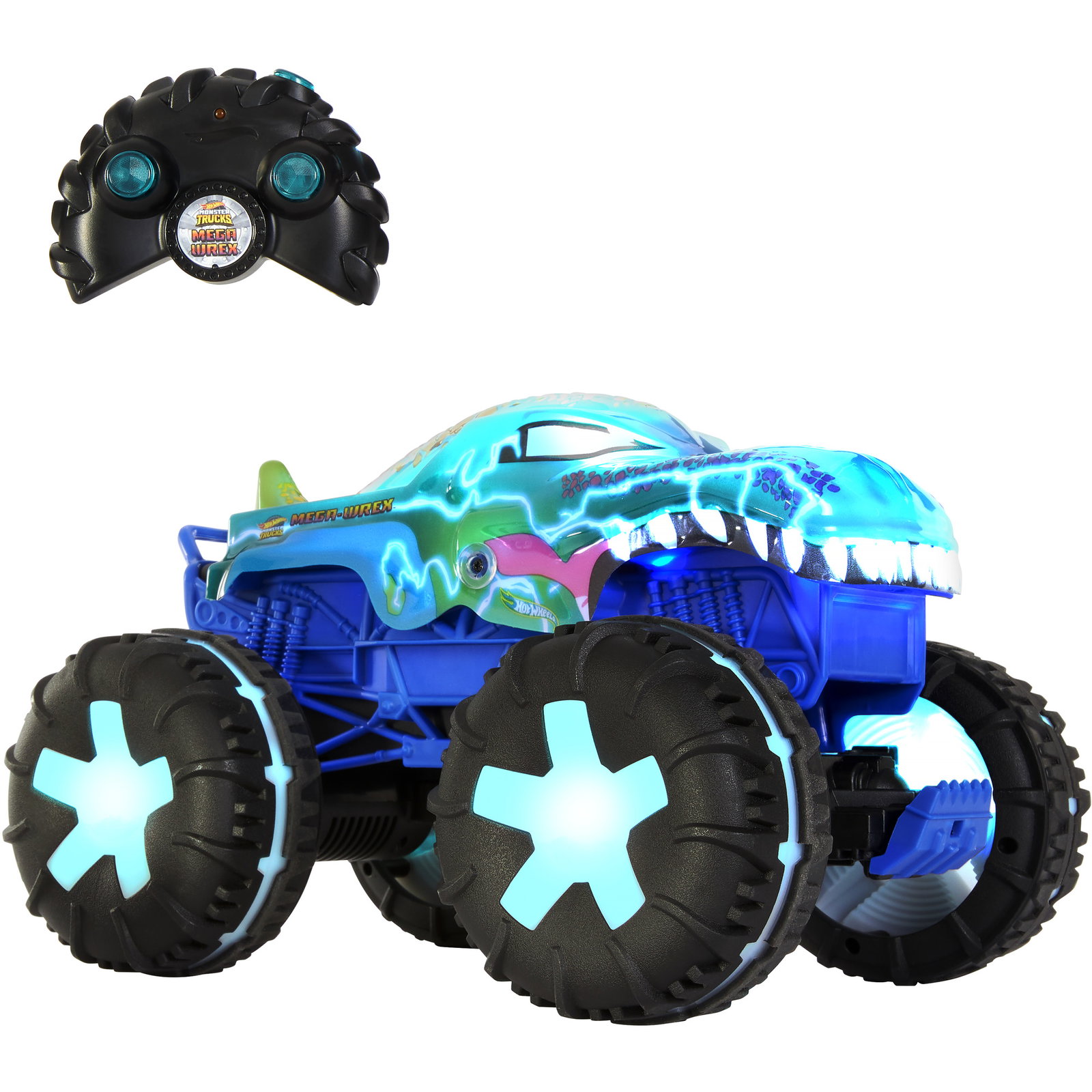 RC automodelis Hot Wheels „Mega Wrex“ - ermitazas.lt