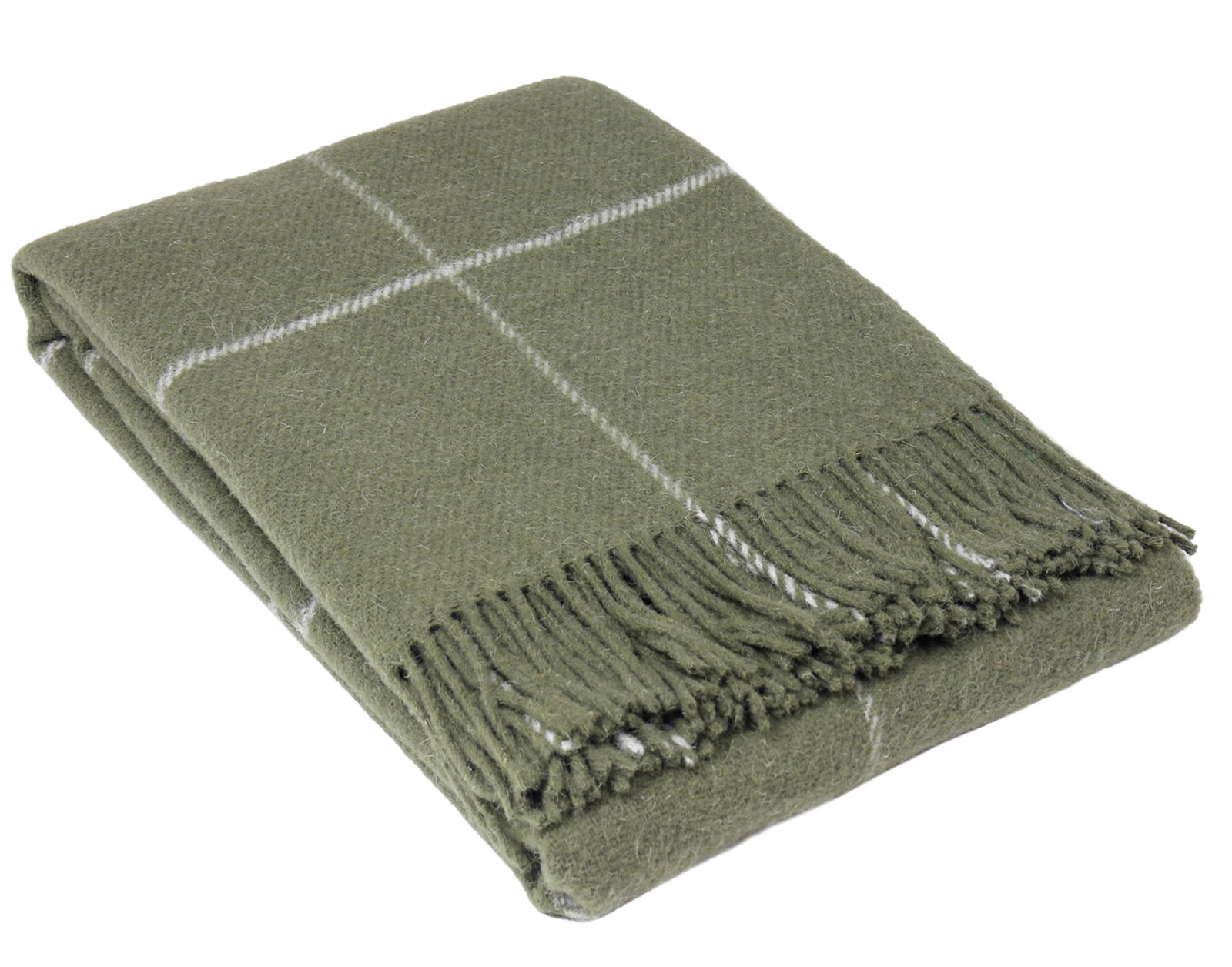 Pledas ZELANDIA, žalios sp., 140 x 200cm, 100% Naujosios Zelandijos ...