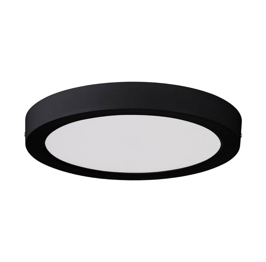 Lubinis LED šviestuvas EGLO IDUN-E, 24 W, 2400 lm, 3000 K, juodos sp, Ø30 x 3,4 cm - ermitazas.lt