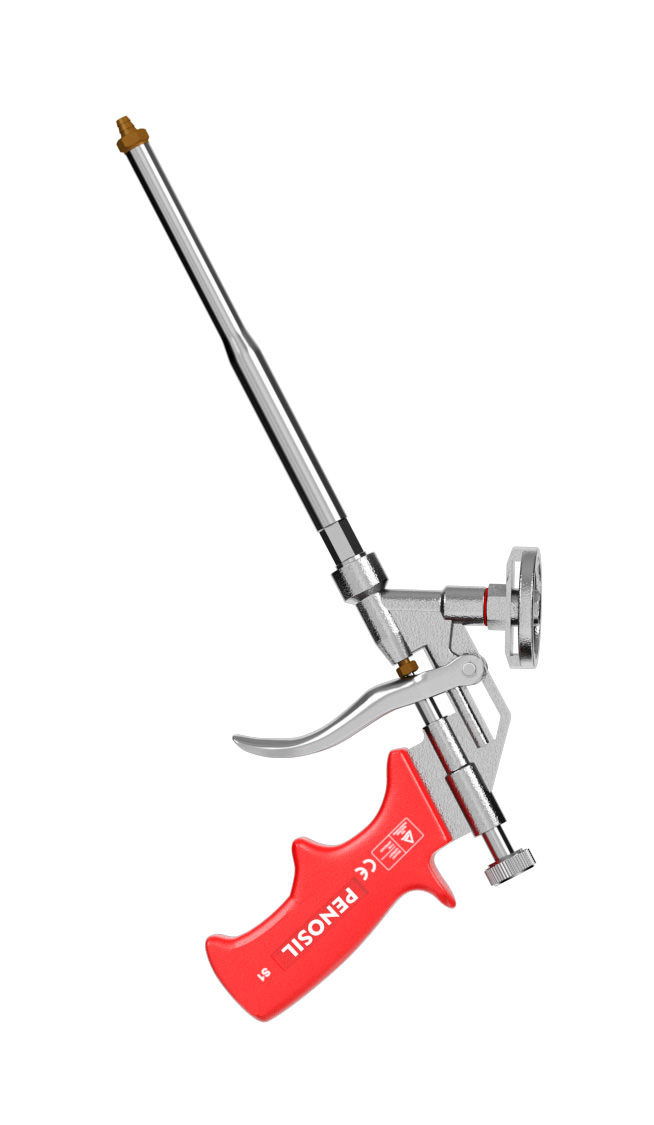 Pistoletinės montavimo putos PENOSIL EASY GUN FOAM ALL SEASON,750 ml,12 vnt. + pistoletas ...