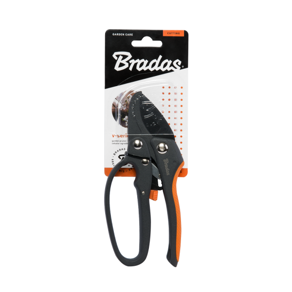 Sekatorius Bradas V-Series su 4 pakopų mechanizmu, plienas SK5 ...