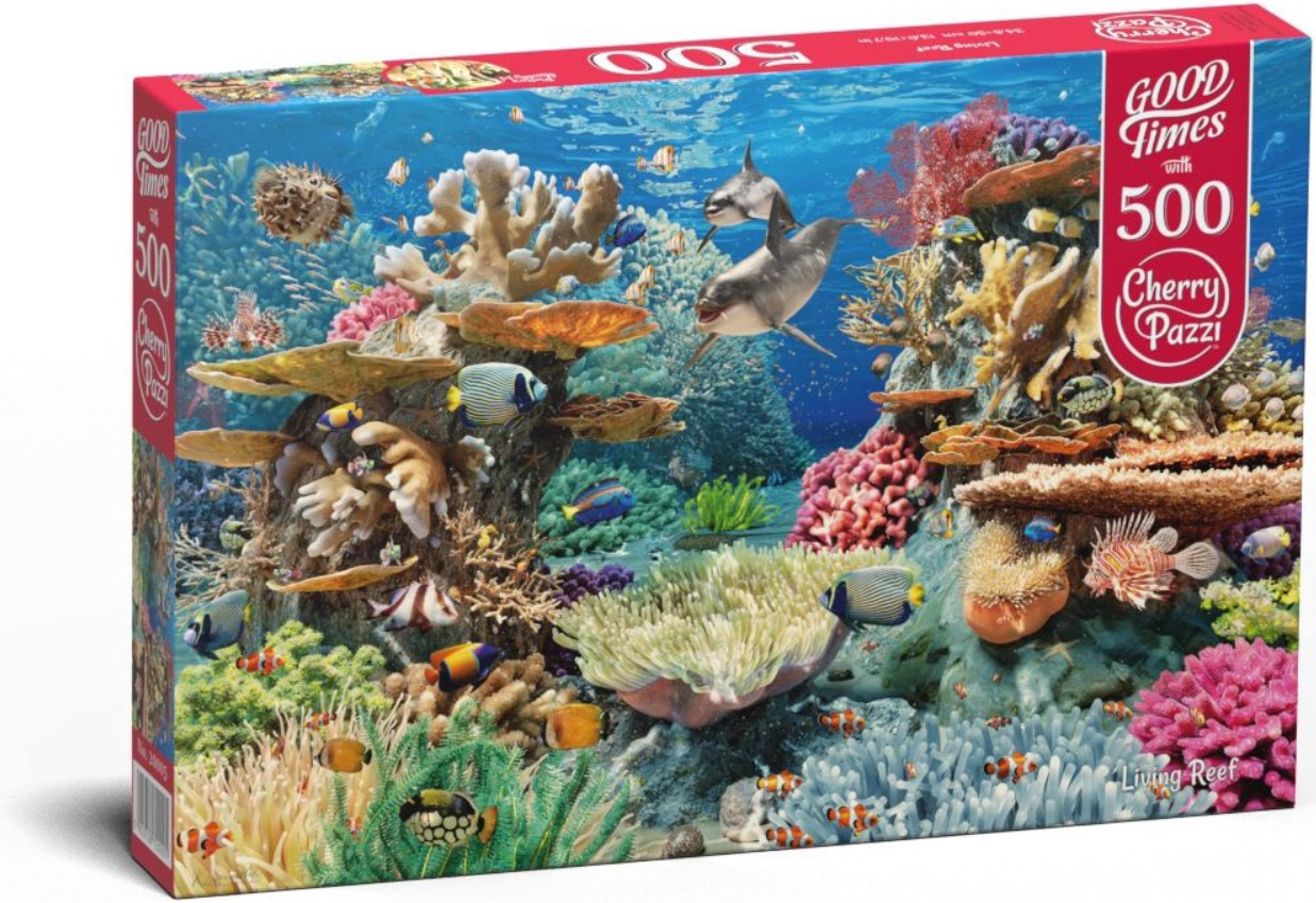 Dėlionė CHERRY PAZZI, 500 dalių, įvairių dizainų - ermitazas.lt