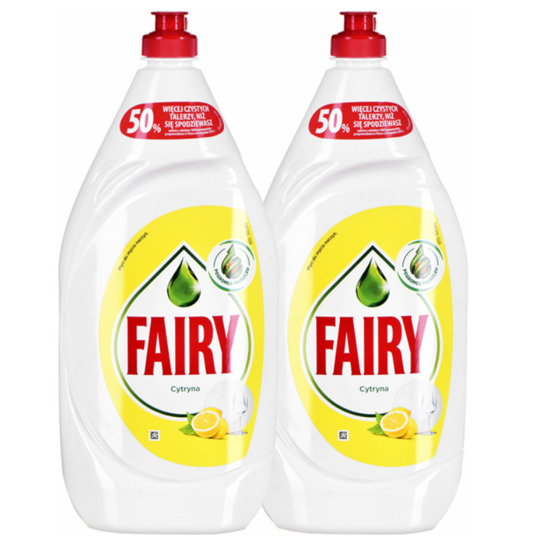 Indų ploviklis FAIRY Lemon, 2x1,35l - ermitazas.lt