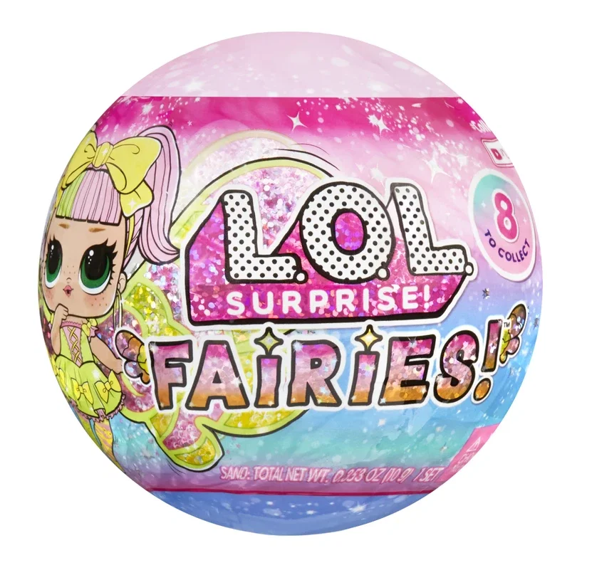 Lėlė L.O.L. SURPRISE FAIRY, įvairių dizainų - ermitazas.lt