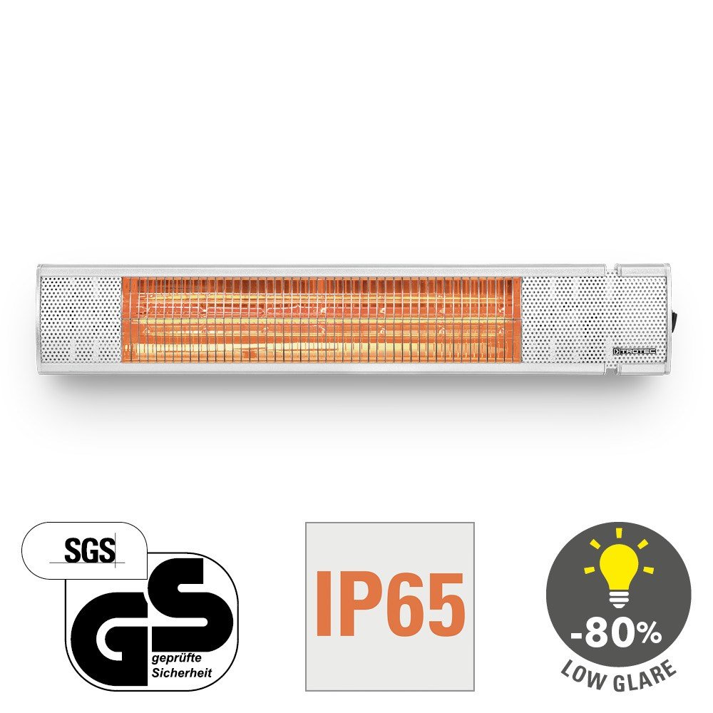 Halogeninis infraraudonųjų spindulių šildytuvas Trotec IR 2010 06-00306 ...