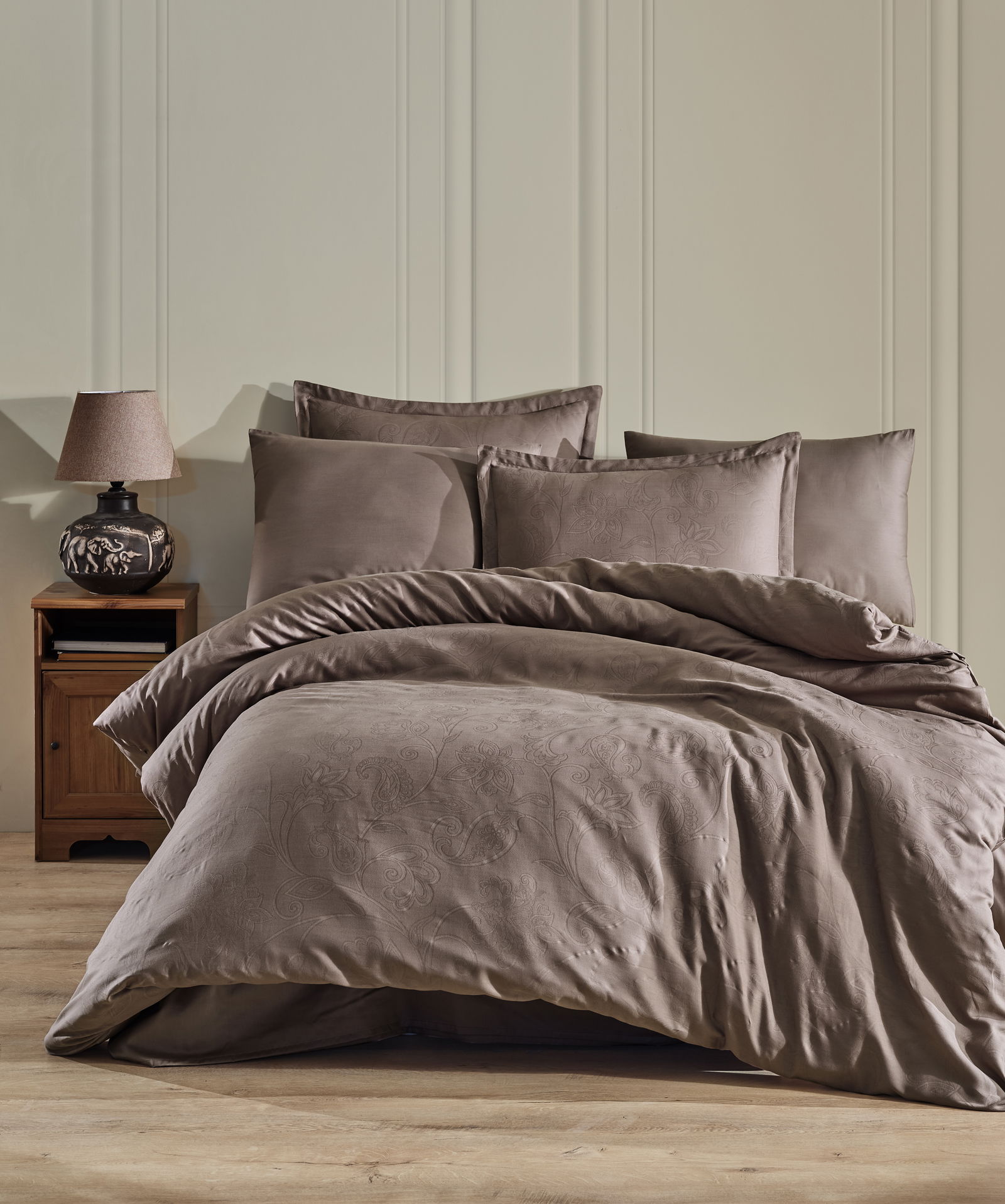 Satininės patalynės kompl. CREYA SANDRA, 200 x 220 cm, 2x50x70 cm ...