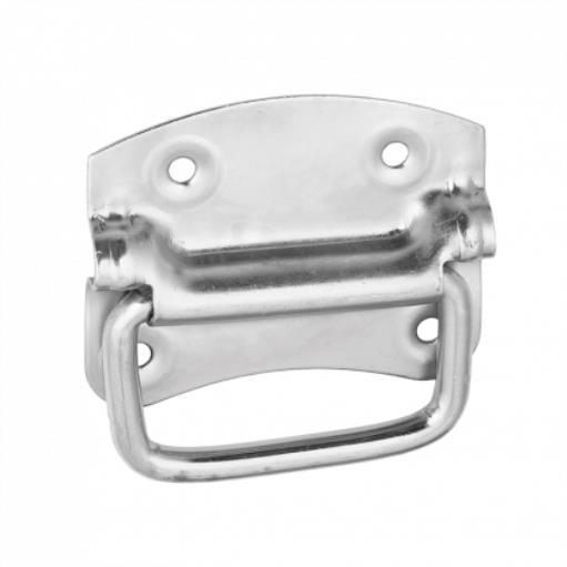 Dėžės rankena, US 90, 90 x 70 mm, cinkuota - ermitazas.lt