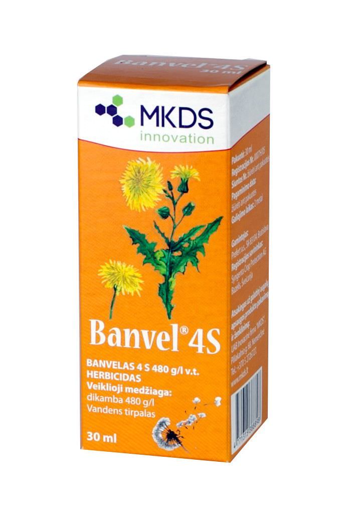 Herbicidas BANVEL, 30 ml - ermitazas.lt