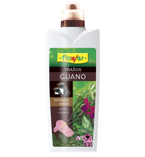 Skystos trąšos FLOWER GUANO, 1 L - ermitazas.lt
