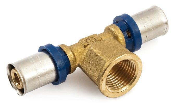 Presuojamas trišakis GENERAL FITTINGS, DN16 x 1/2, vidinis sr. - ermitazas.lt